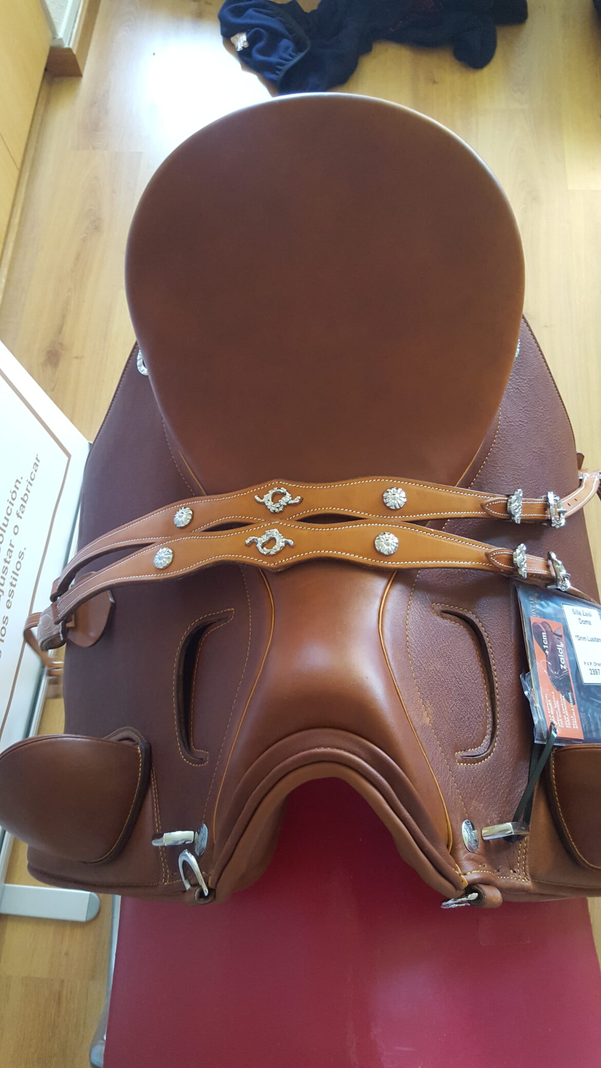 ZALDI PORTUGUISISCHER DRESSUR UND WORKING EQUITATION SATTEL DRIM ...
