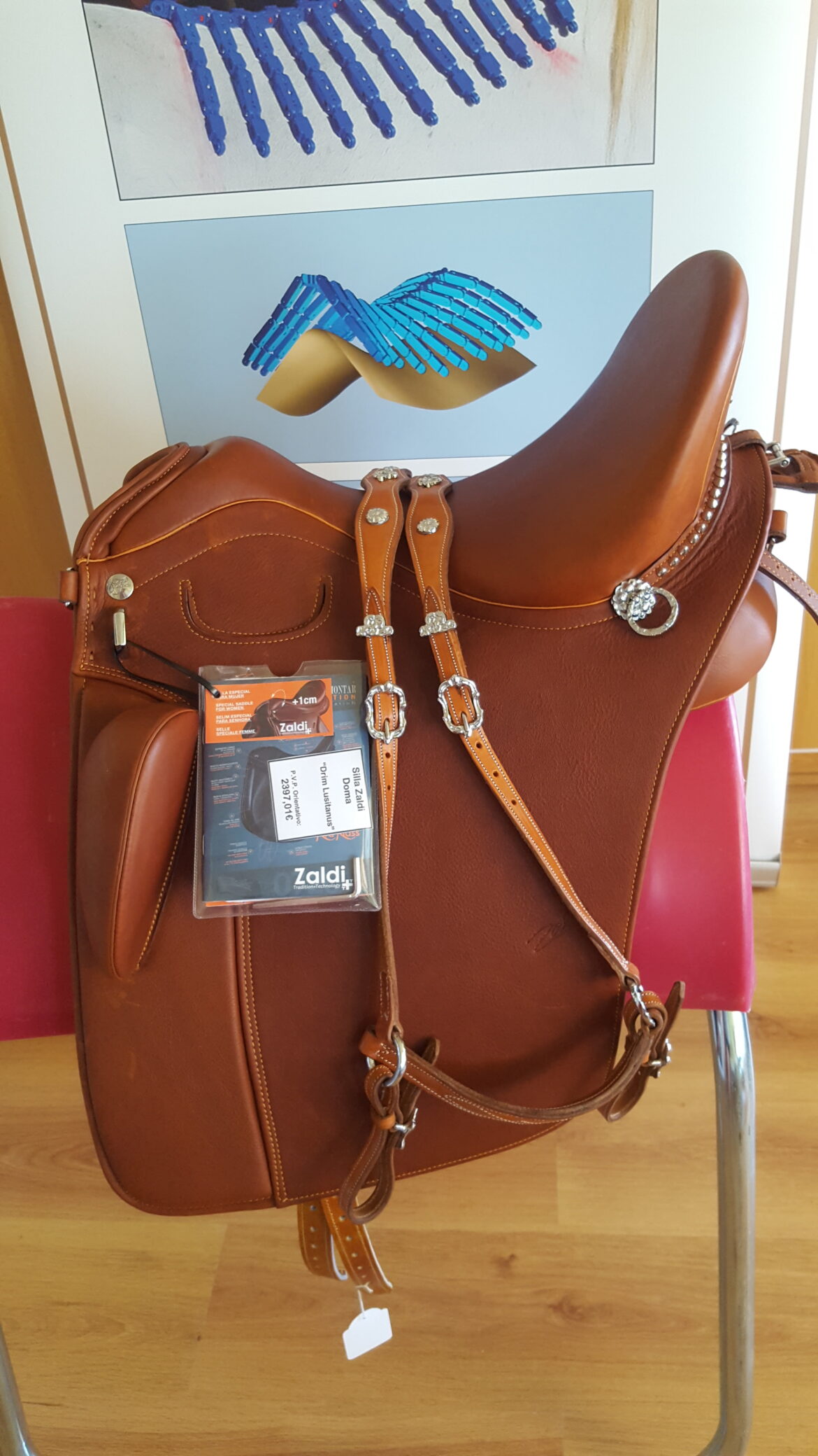 ZALDI PORTUGUISISCHER DRESSUR UND WORKING EQUITATION SATTEL DRIM ...